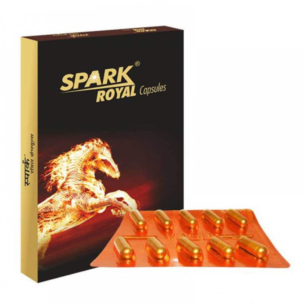 Хапчета за мъже за ерекция SPARK ROYAL на билкова основа